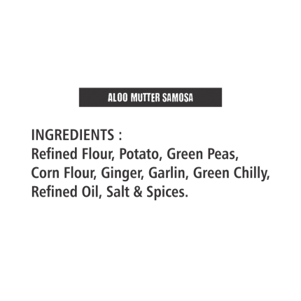 VegiNatural Aloo Mutter Samosa – VegCrop