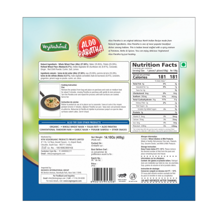 Frozen Indian Breads – VegCrop